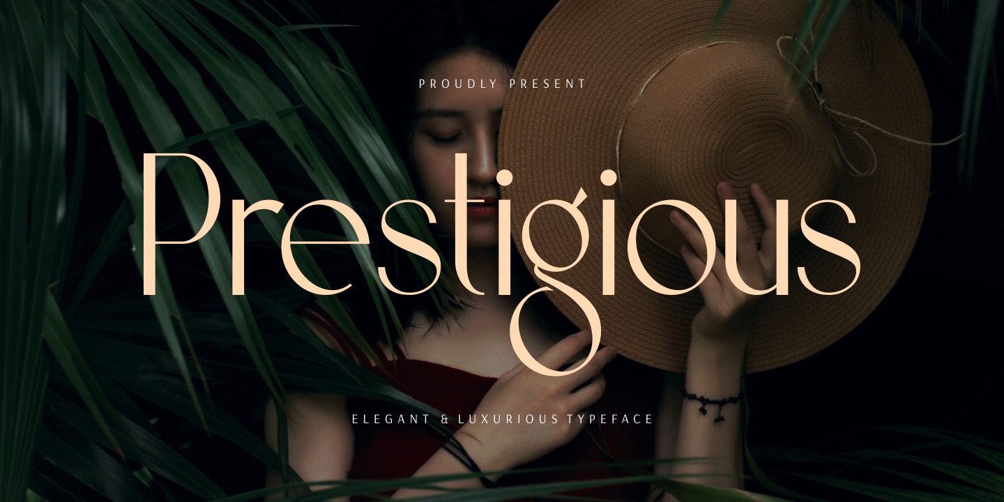 Prestigious Font