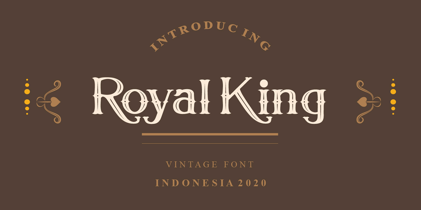 Royal King Font