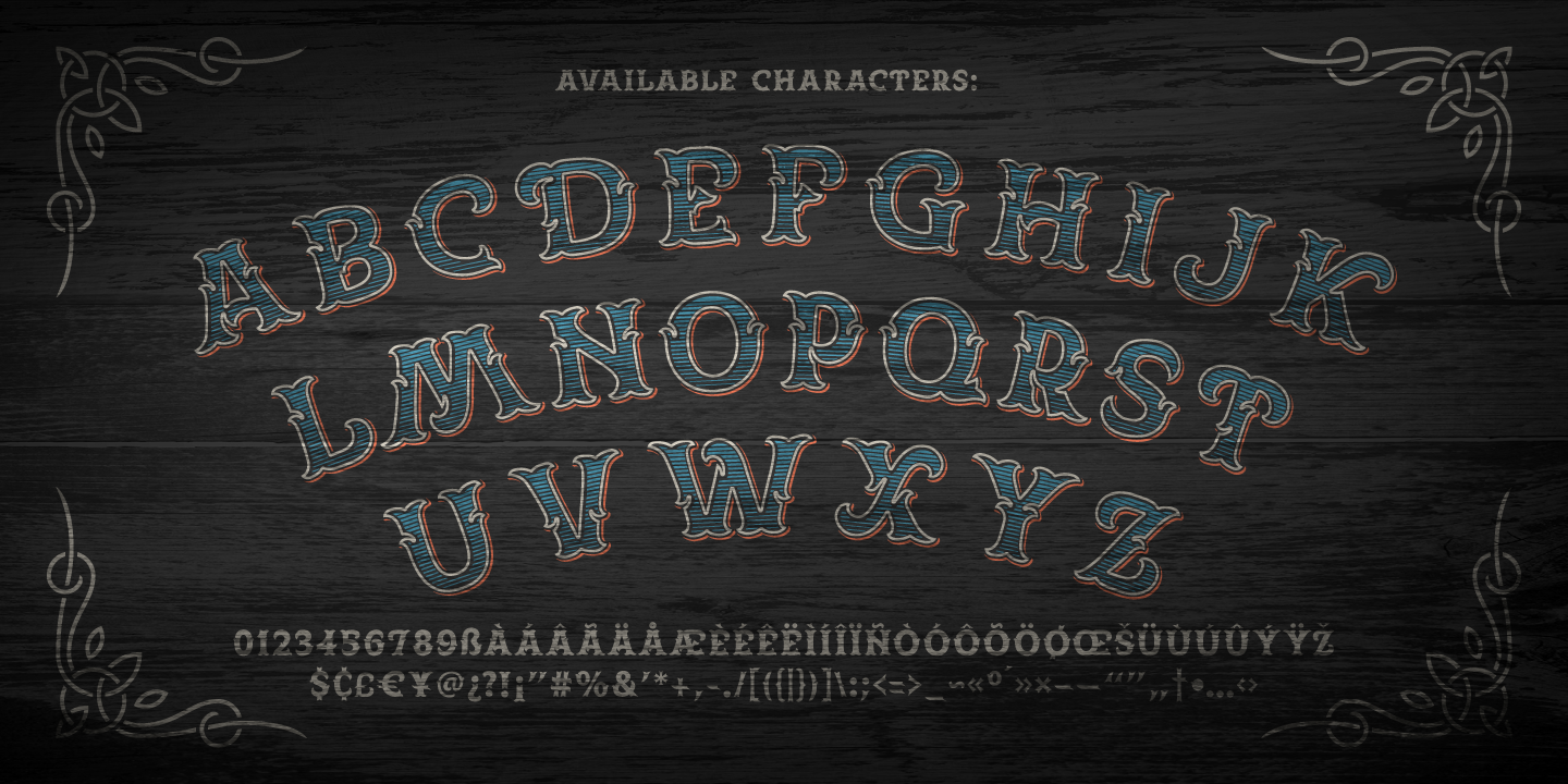 Spirit Board Font