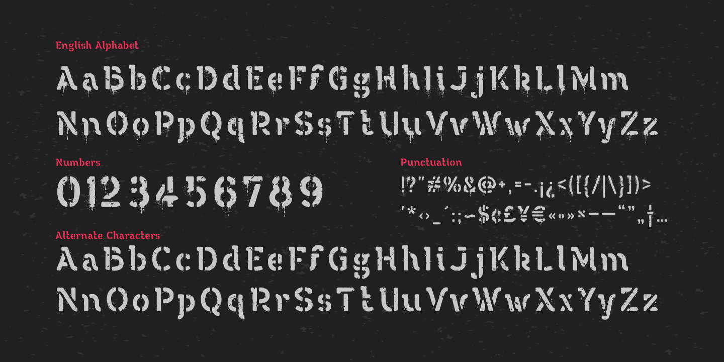 Street Rush Font