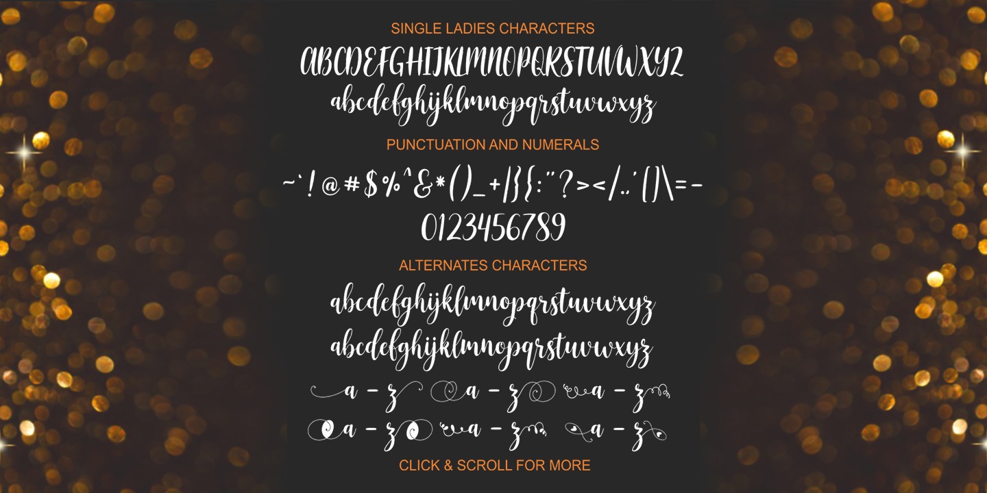 Single Ladies Font