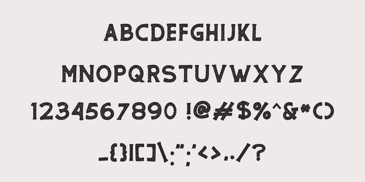 The Grenhil Font
