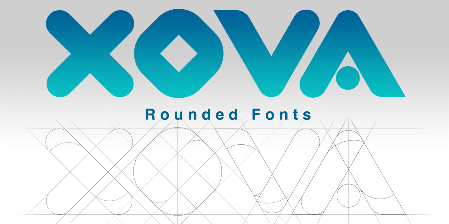 Xova Rounded Font