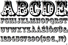 Zebrawood Font