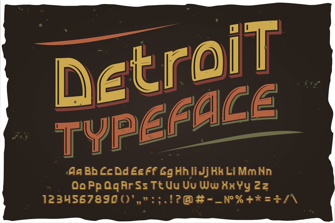 Detroit Font