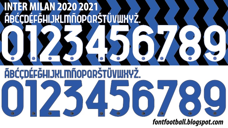 Inter Milan Font