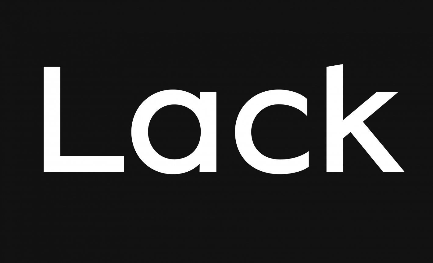 Lack Font