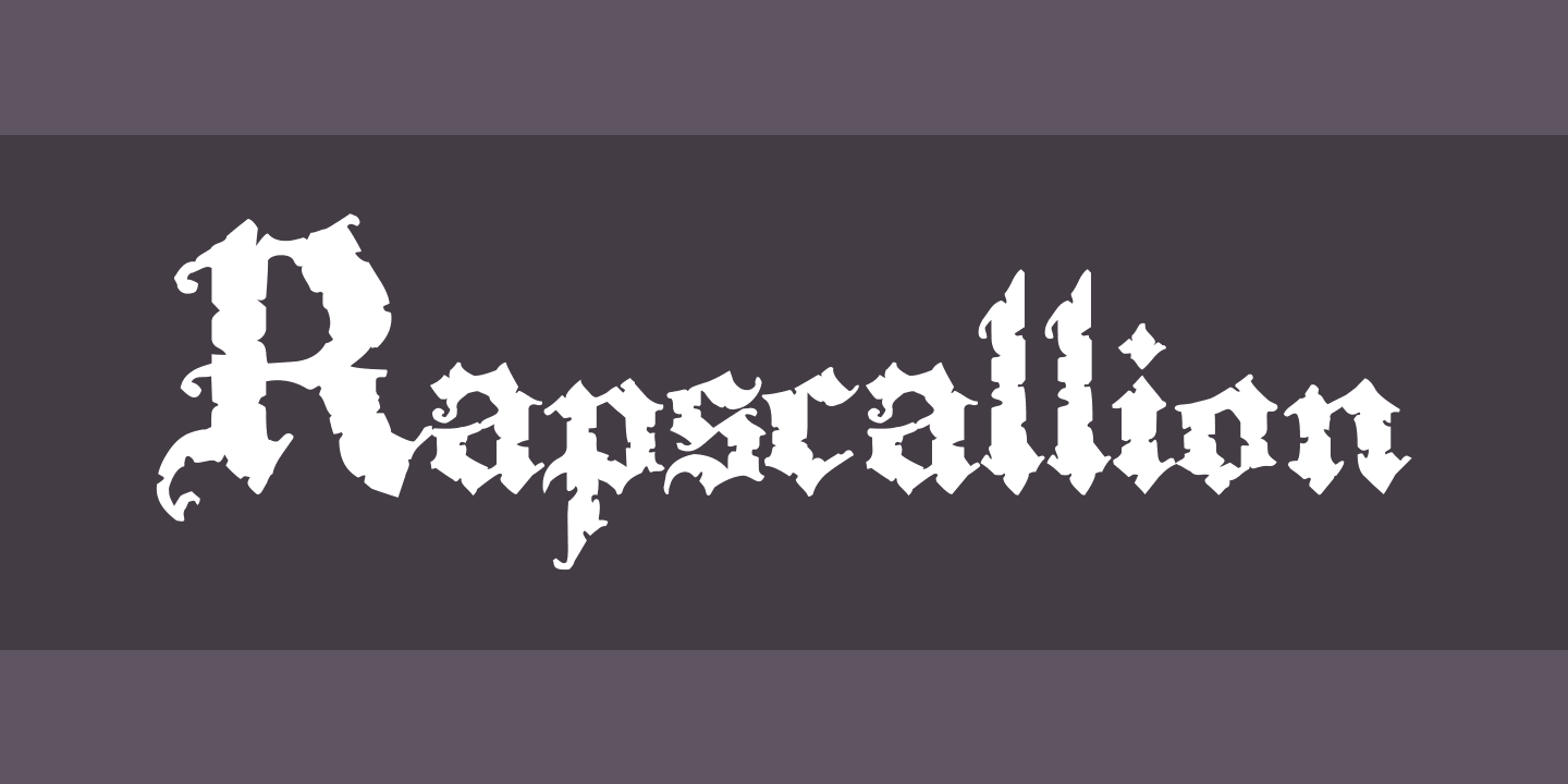Rapscallion Font