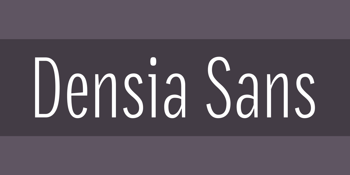 Densia Sans Font