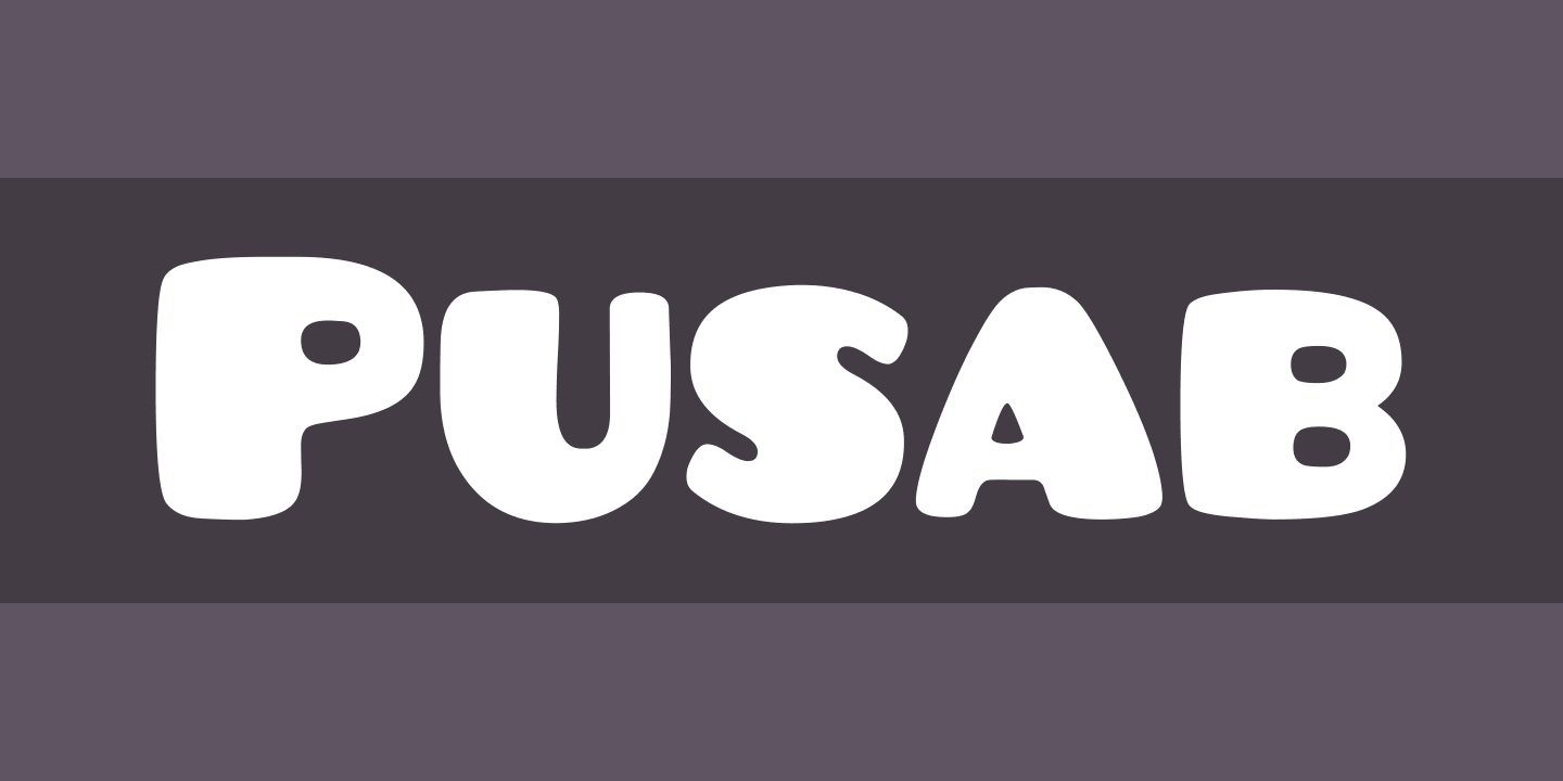 Pusab Font