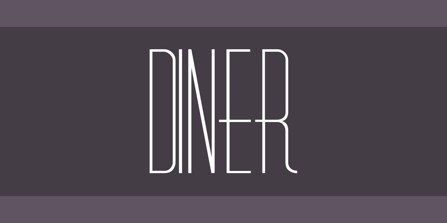 Diner Font