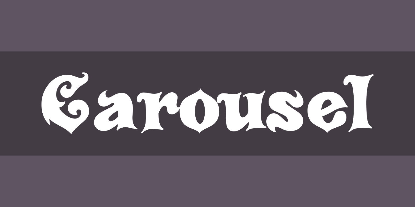 Carousel Font