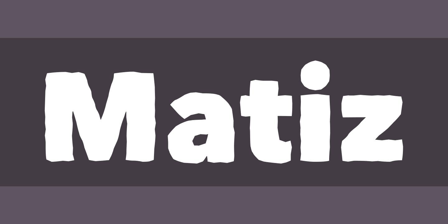 Matiz Font